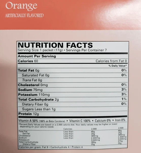 Orange Protein Drink – Healthogenics